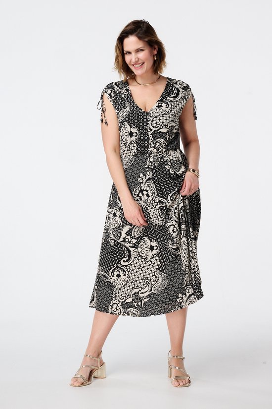 MS Mode Jurk Midi jurk met paisley print | bol