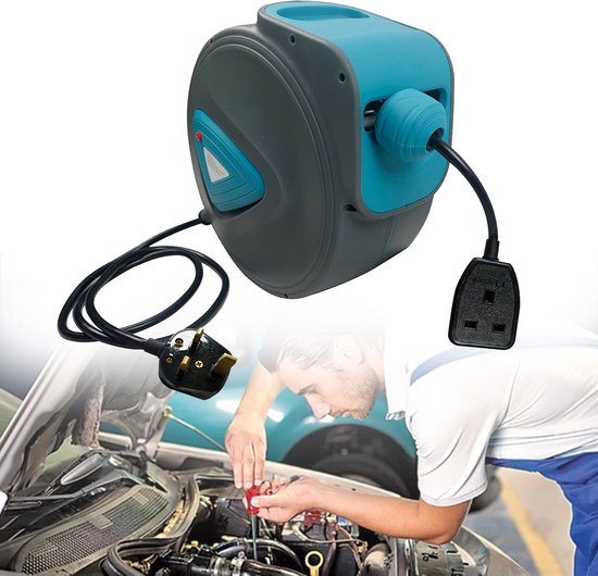 Aufun 20m Automatische kabelhaspel Automatische kabeloproller ...