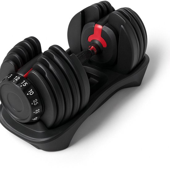 Endless verstelbare halter zwart 24 kg - 2,5 kg tot 24 kg - gewichten ...