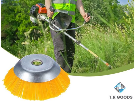 T.R Goods® - Nylon Onkruidborstel Voor de Bosmaaier - Nylon Borstelkop voor Bosmaaiers... | bol