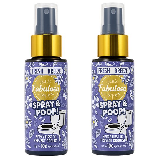 Spray & Poop 2 pack - Fabulosa - Pre Poop Spray - Toiletparfum ...