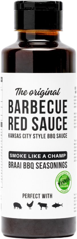 Braai BBQ Red Sauce - BBQ saus - All purpose | bol