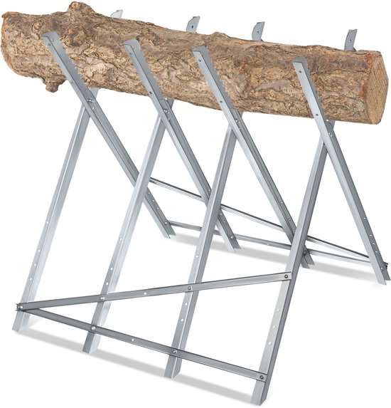 Zaagbokken Zaagbok Voor Kettingzagen Houten Zaagbok, Metalen ...