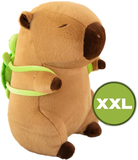 Capybara met Rugzak Pluche Knuffel XXL 70 cm - Grote XXL Capibara met ...