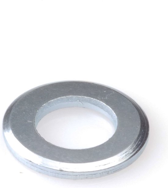 Sluitring M8 verzinkt – DIN 125B – 8,4x16x1,6 mm – per 12 stuks | bol