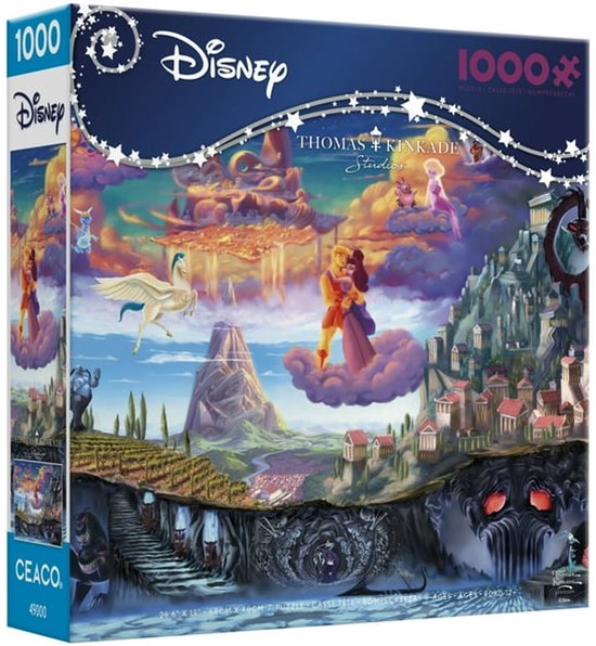 CEACO - Thomas Kinkade - Disney - 1000 Stukjes - Hercule | bol