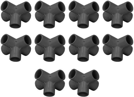 3-weg PVC Pijp Montage 20mm - 10 Stuks | bol