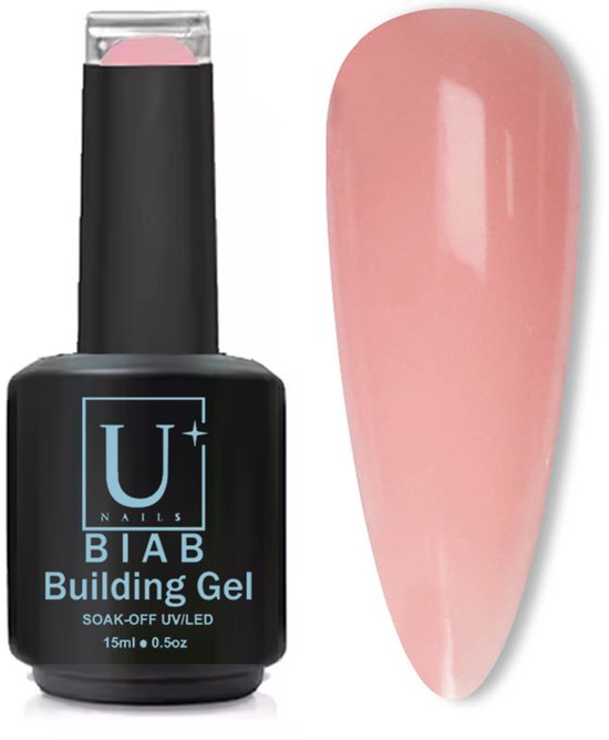 BIAB Nagels | Builder in a Bottle | HEMA-vrij | 15ml Roze | Liquid Builder Gel | BIAB Gel | bol