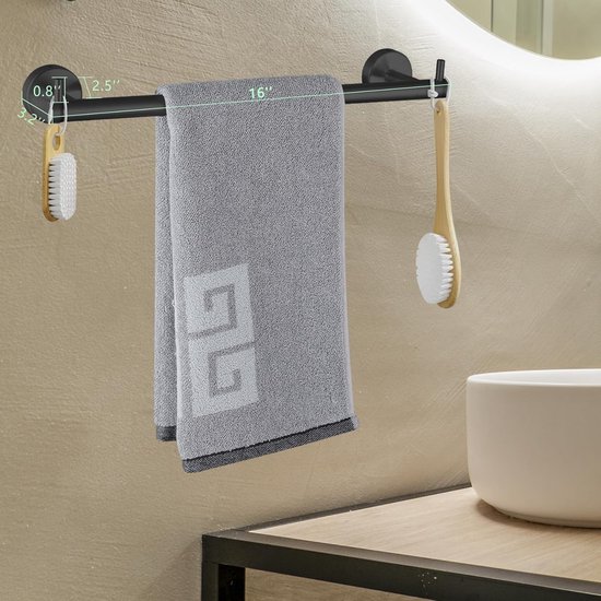 Handdoekrek Radiator - Badkamer - Droogrek - Zwart | bol