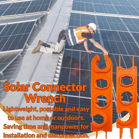 Solar Connector Spanner Wrench Mounting Tools-Set for PV Quick Turn ...