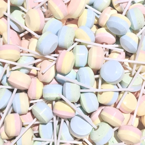 Candy Dou Dextrose lolly 10g x 100 stuks per zak - uitdeelsnoep | bol