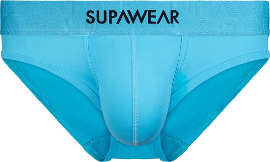 SUPAWEAR Neon Brief Neon Blue - MAAT M - Heren Ondergoed - Slip voor ...