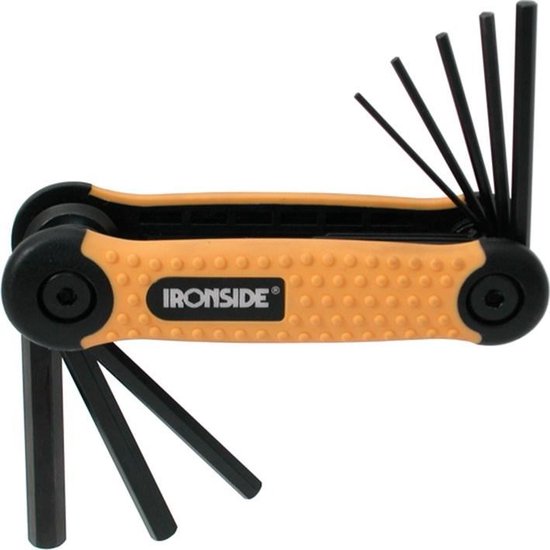Ironside Inbusset opklapbaar 1.5-8 mm 8-delig | bol