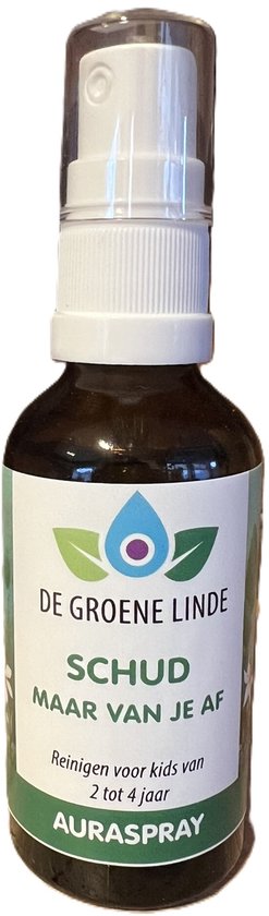 De groene linde - schud maar van je af - auraspray - 50ml - 100% natuurzuiver | bol