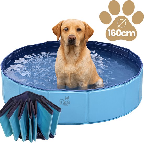 Dogs&Co® Hondenzwembad 160x30 cm Blauw - Zwembadje voor huisdieren ...