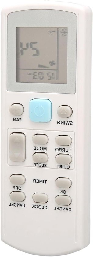 ECGS02 Airconditioner Afstandsbediening Vervanging voor DAIKIN ACSON APGS02 (Wit) | bol