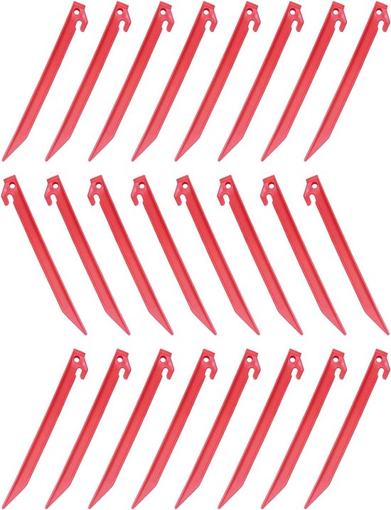 230mm Plastic Tent Pegs Garden Landscape Pegs Canopy Stake Camping ...