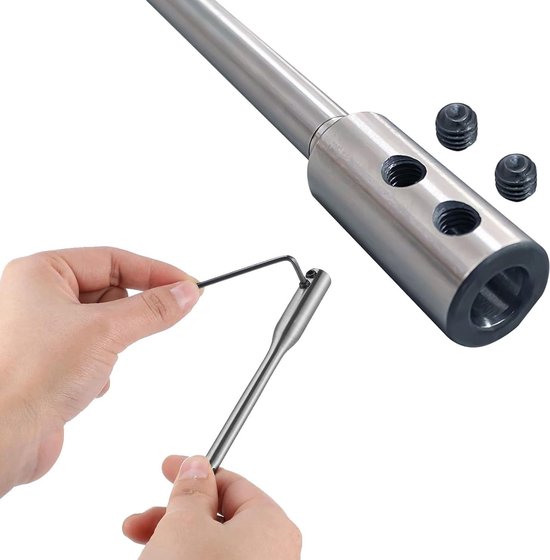 Boorverlenging voor platte freesboor met 3/8 inch schacht - 169 mm ...