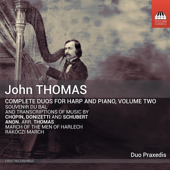 Duo Praxedis - Thomas: Complete Duos For Harp & Piano, Vol. 2 (CD), Duo ...