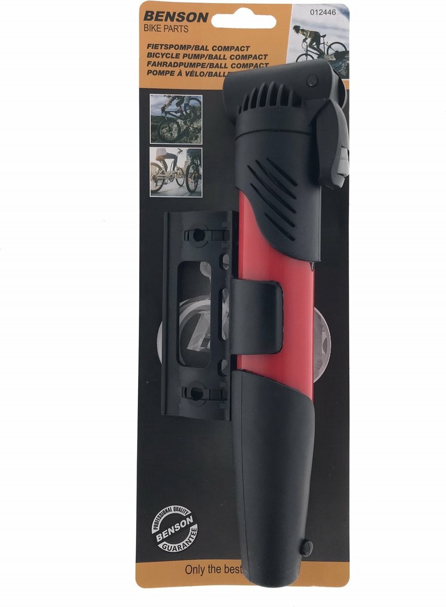 Benson Handpomp - 20 cm - Fietspomp - Ballenpomp - Luchtbed pomp | bol.com