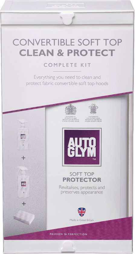 AUTOGLYM Convertible Soft Top Clean & Protect Kit | bol