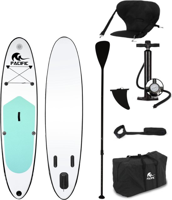 Pacific Special Edition SUP board met GRATIS SUP Stoel - 305 cm - tot ...