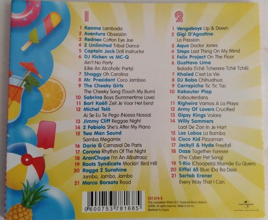 Foute Zomer Cd 2017, various artists | CD (album) | Muziek | bol