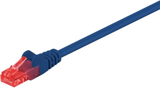 Microconnect Cat6 UTP 15m netwerkkabel Blauw | bol