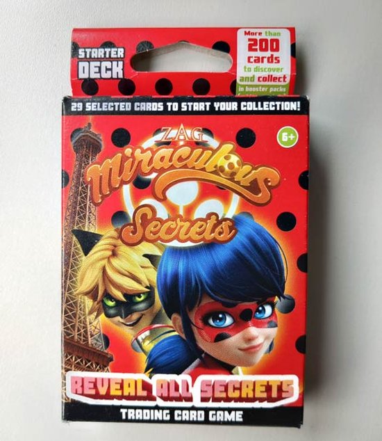 Miraculous Secrets Starter Deck - Card Game | bol