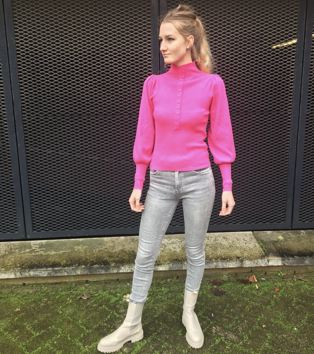 Hill Fashion - Spijkerbroek - VS Miss Skinny - Alix - Grijs - Maat 38 ...