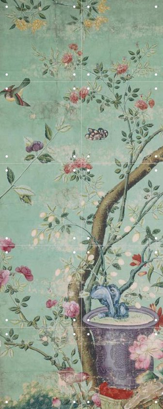 IXXI Panel of a Chinese Wallpaper - Wanddecoratie - Abstract - 40 x 100 ...
