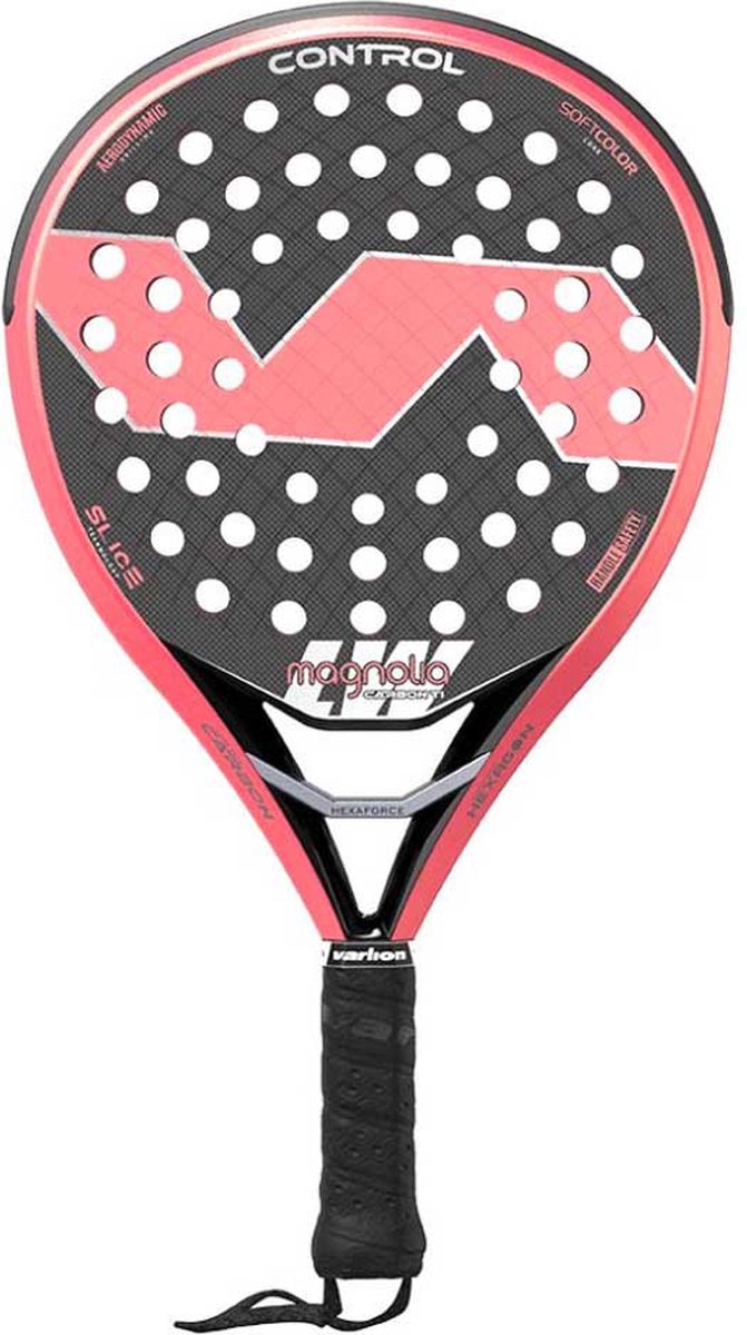 Varlion Lw Carbon Ti Magnolia Padelracket Roze | bol.com
