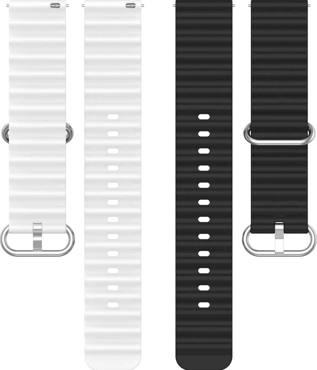 Mobigear Ocean - Garmin Venu Bandje Flexibel Siliconen Gespsluiting ...