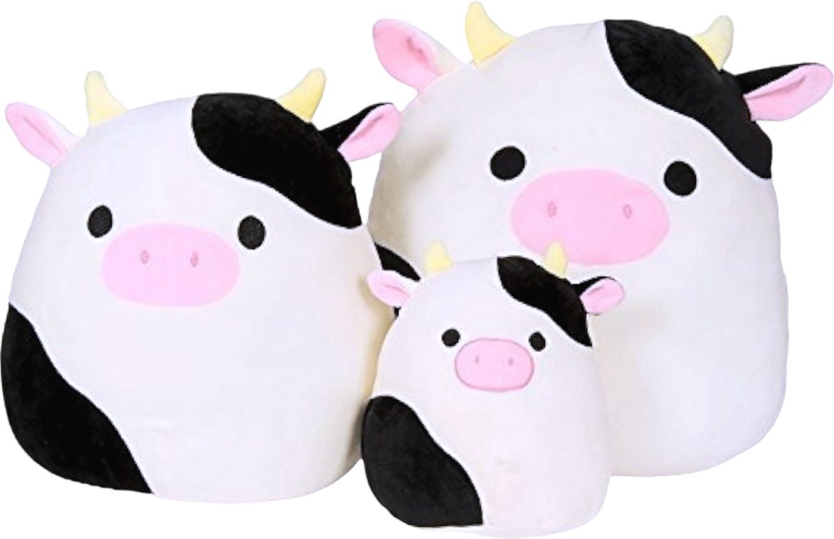 Klikkopers® - 3 Kawaii knuffels - Squish Knuffel - 50cm - 30cm - 25cm ...