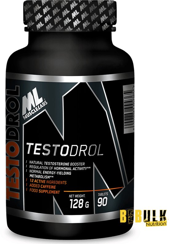 TESTODROL TESTOSTERONE BOOSTER 90 Tablets MuscleLabs USA | bol