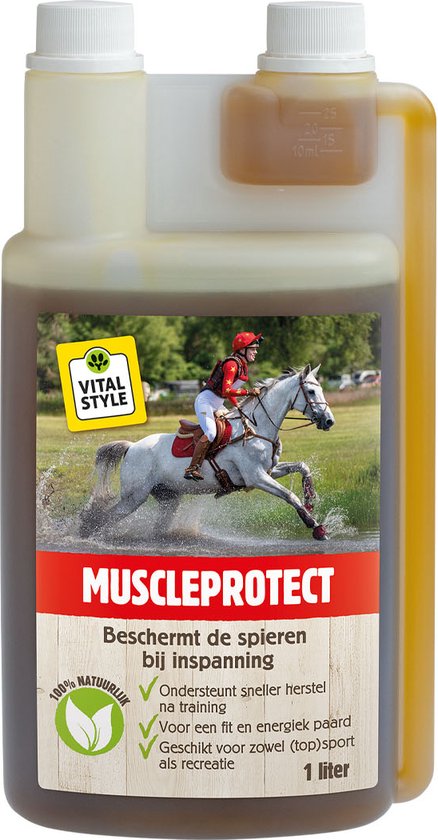 VITALstyle Muscleprotect - Paarden Supplement - Beschermt Spieren Bij ...