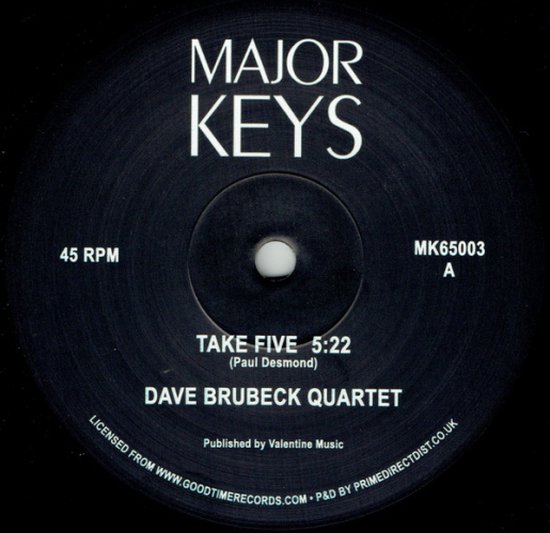 Take Five, Dave Brubeck Quartet | Muziek | bol.com