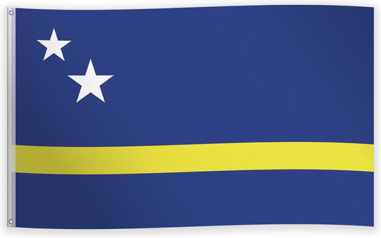 Vlag Curacao 90 x 150 cm | bol