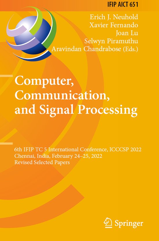 IFIP Advances in Information and Communication Technology- Computer, Communication,... | bol.com