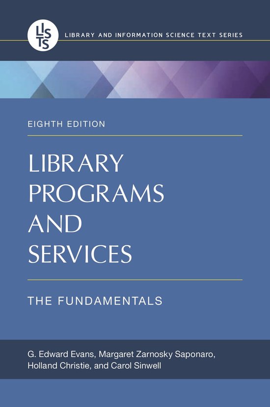 Library and Information Science Text Series - Library Programs and ...