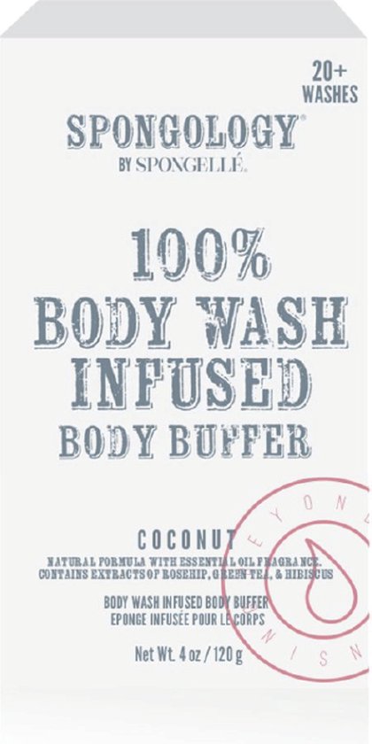 Spongellé Body Buffer - Coconut | bol.com