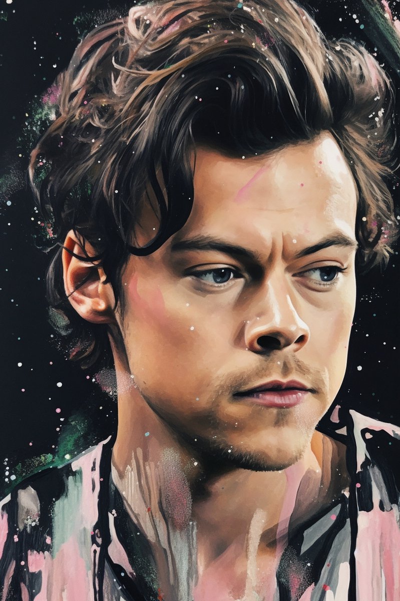 Muziek Poster - Harry Styles Poster - One Direction - Poster Zanger ...