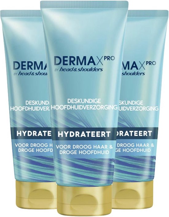 3x Head & Shoulders Conditioner DERMAxPRO 200 ml | bol