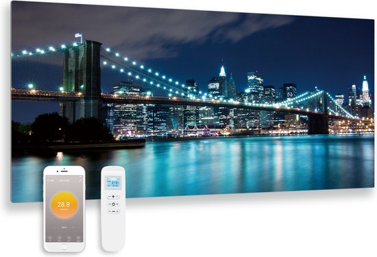 Quality Heating - QH-GD Serie - Bedrukt glazen infrarood paneel ...