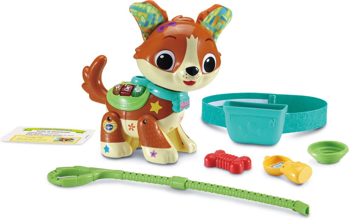 VTech Dierenvriendjes Waffie de Wandelpuppy – Educatief Speelgoed ...