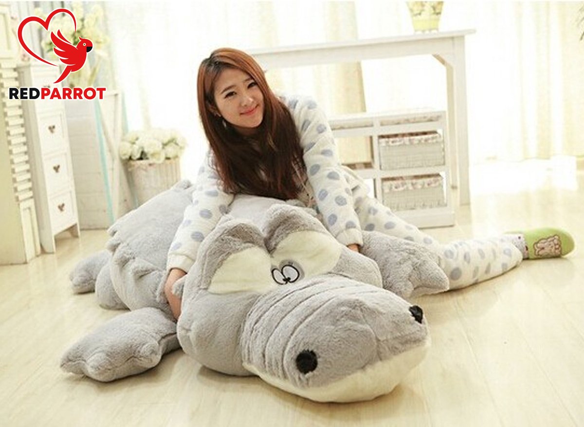 Super grote krokodillen knuffel | JUMBO XXL | Mega cadeau | 3 Meter ...
