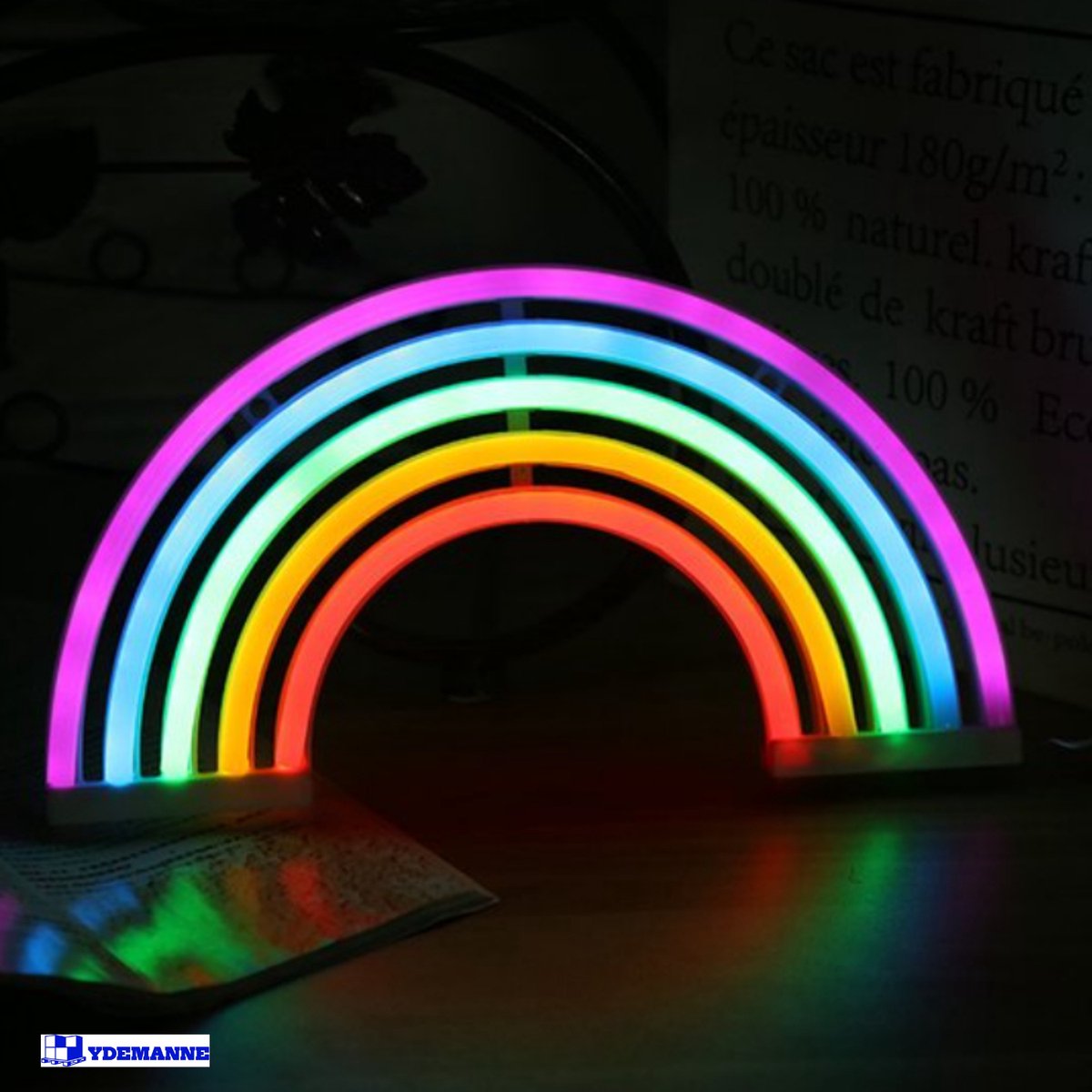 Neon Lamp - Regenboog - Neon Verlichting - Neon Led Lamp - Neon ...