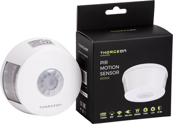 Thorgeon PIR Motion Sensor 1000W IP20 | bol