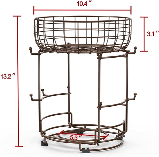 Bekerhouder Staand Pretzel Stand Capsulehouder Cup Shelf Organizer ...