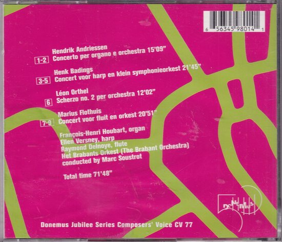 Het Brabants orkest - Hendrik Andriessen, Henk Badings, Léon Orthel ...